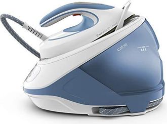 Calor Express Protect Dampfbügelstation, 7,5 bar, Dampfleistung 130 g/min, Dampfstoßfunktion 520 g/min, System ohne Einstellung, abnehmbarer Kalksammler, he