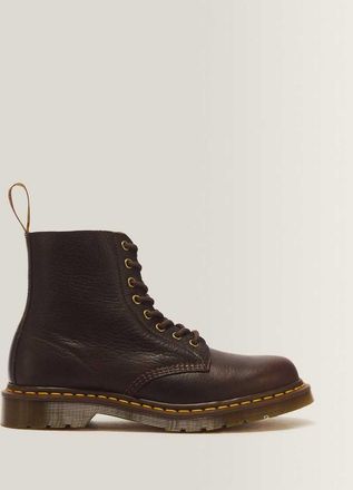 Dr. Martens 1460 Pascal 8-&Ouml;sen Ambassador Leder Schn&uuml;rstiefel in Braun, Gr&ouml;&szlig;e: 36