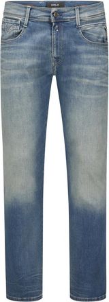 Replay Jeans Anbass Hyperflex in Used-Optik, Slim Fit in