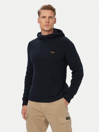 Aeronautica Aeronautica Militare Pullover 262MA1665UL00409 Dunkelblau Regular Fit