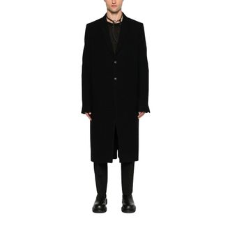 Rick Owens Herren, M&auml;ntel, Schwarzk, LGr&ouml;&szlig;e