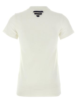 Prada Vintage Logo Print T-Shirt - Cream