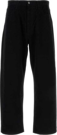 Carhartt Work in Progress Pantalon en Coton Noir Landon - Homme - Pantalons - Noir - Taille: W38