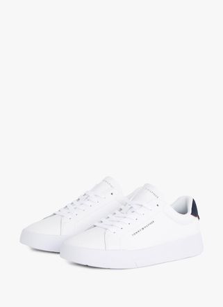 Tommy Hilfiger Basket cuir effet grain&eacute;