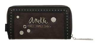 Anekke Core Mantle Wallet L Brown
