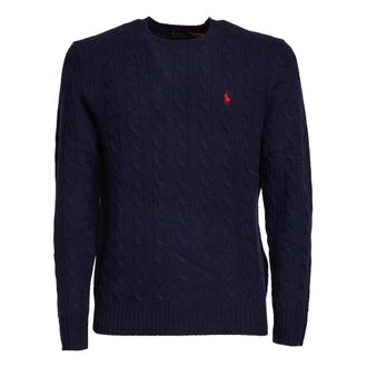 Polo Ralph Lauren Rundhals-Strickware - - Knitwear - Herren - Blau - 2XL