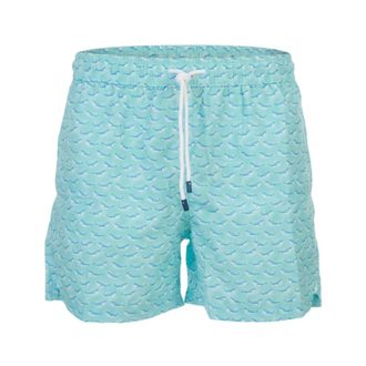 Fedeli Homme, Maillots de bain, Vert, Taille: XL Madeira Swim Trunks