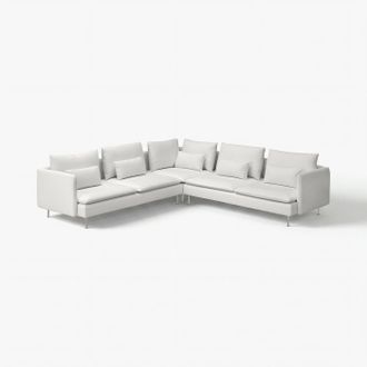 IKEA S&Ouml;DERHAMN Ecksofa 6-sitzig