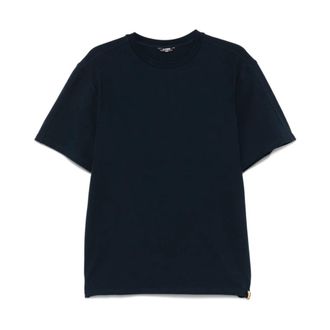 K-Way Baumwoll-T-Shirt mit Rundhalsausschnitt - - Tops - Herren - Blau - XL