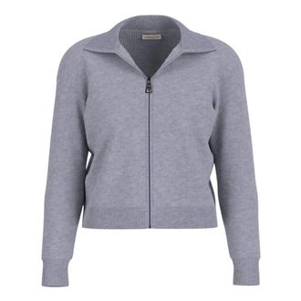Guess Femme, Pulls, Gris, Taille: 36 FR Cardigan C&ocirc;tel&eacute;