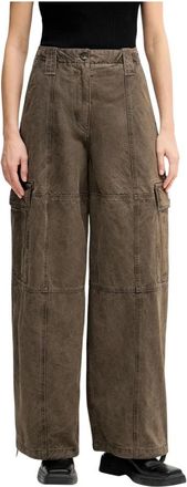 Kenzo Damen, Jeans, Braun, MGr&ouml;&szlig;e