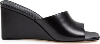 Michael Kors Femme, Chaussures, Noir, Taille: 38 1/2 EU Merriam Wedge Sandal