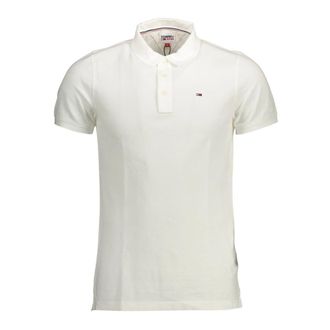 Tommy Hilfiger Klassisches Polo-Shirt - - Tops - Herren - Wei&szlig; - S
