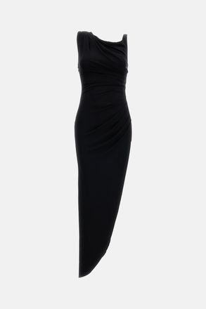 Elisabetta Franchi Asymmetrisches Langes Kleid