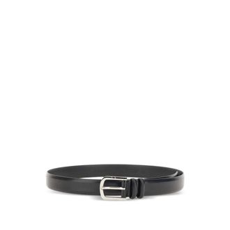Orciani Homme, Accessoires, Noir, Taille: 105 CM Leather Belt