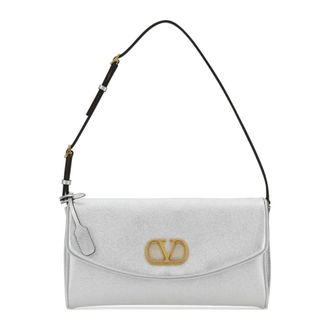 Valentino Garavani Femme, Sacs, Gris, Taille: ONE Size DeVain Small Shoulder Bag