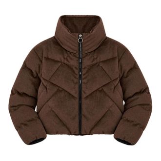 KRAKATAU Nebula Puffer Jacket - - Jackets - Damen - Braun - S