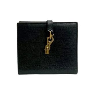 Gucci Portefeuille Bifold en Cuir Pre-owned - Homme - Pre-owned - Noir - Taille: ONE Size