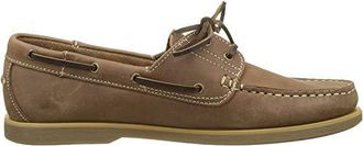 Lumberjack Lumberjack Homme Navigator Chaussures Bateau, Marron (Brown/Tan M0065), 42 EU