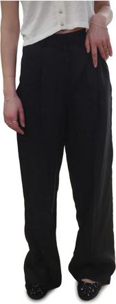 Marella Femme, Pantalons, Noir, Taille: 38 FR Pantalons