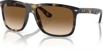 Ray-Ban Neue Boyfriend Sonnenbrille Braun Havana - - Accessories - unisex - Braun - 57 MM
