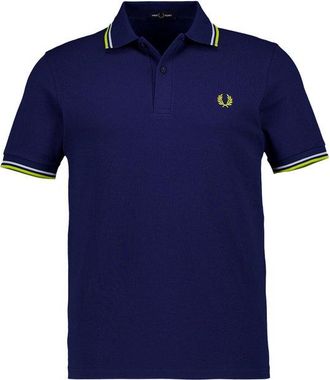 Fred Perry Herren Polo-Shirt blau
