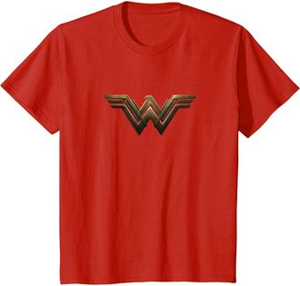 DC Comics Wonder Woman Gold Logo T Shirt T-Shirt