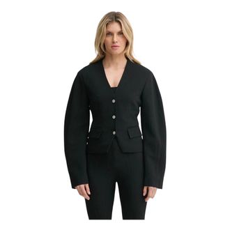 Nanushka Damen, Jacken, Schwarzk, XSGr&ouml;&szlig;e