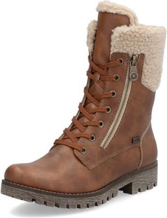 Rieker Bottines à lacets pour femme 78522, Marron 24., 43 EU