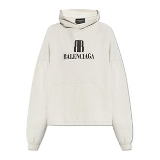 Balenciaga Kapuzenpullover - - Sweatshirts & Hoodies - Damen - Grau - L