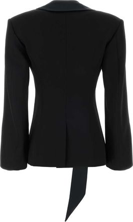 The Attico Black Giacche E Gilet Jacket