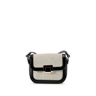 Saison 1865 Sac &agrave; bandouli&egrave;re Flora S en coton et cuir