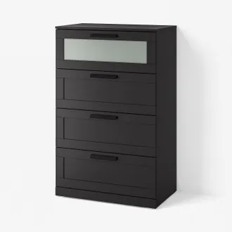 IKEA BRIMNES Kommode mit 4 Schubladen