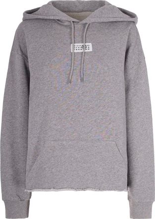Maison Margiela Femme, Sweatshirts et sweats &agrave; capuche, Gris, Taille: 38 FR Sweat &agrave; capuche
