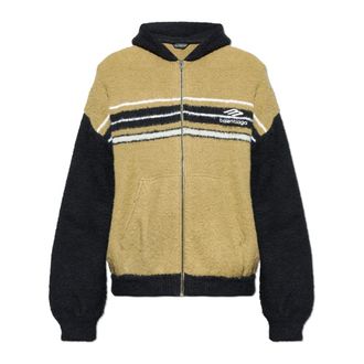 Balenciaga Logo Sweatshirt - - Sweatshirts & Hoodies - Herren - Gr&uuml;n - XL