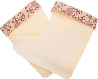 Supvox Doublures Chaudes en Coton &Eacute;pais pour Bottes de Pluie Femmes -Mollet Taille 37 Isolantes et Respirantes &Eacute;quipement Hiver Ext&eacute;rieur et Jardin Chaussett