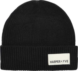 Harper & Yve Schwarze Beanie f&uuml;r Frauen - - Accessories - Damen - Schwarzk - ONE SIZE