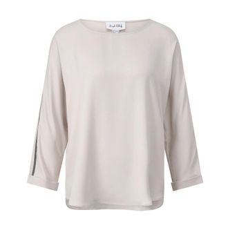 Joseph Ribkoff Blusenshirt mit Glitzer-Details - - Blouses & Shirts - Damen - Grau - S