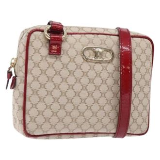 Celine Sac bandouli&egrave;re Vintage en toile Pre-owned - Femme - Pre-owned - Beige - Taille: ONE Size