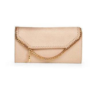 Stella McCartney Femme, Sacs, Beige, Taille: ONE Size Falabella Wallet-On-Chain