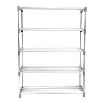 BESPORTBLE Metall Schuhregal Platzsparend Schuhablage Schuhstapler f&uuml;r Schlafzimmer und Studentenwohnheim ohne Bohren Einfache Montage Langlebig und Stabil