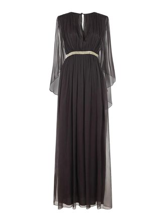 Alberta Ferretti Maxi Robe - Marron