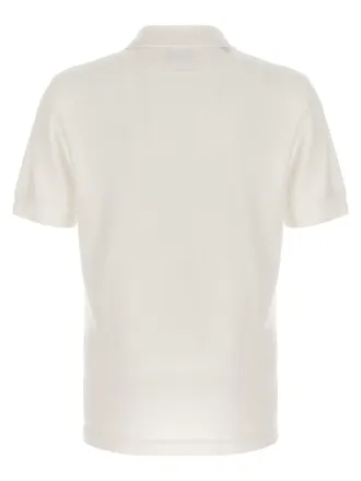 Tom Ford Piqu&eacute; Cotton-Blend Polo Shirt - Cream