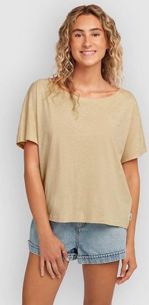 O'Neill Essentials Script Scoop Neck T-Shirt cocoa sand