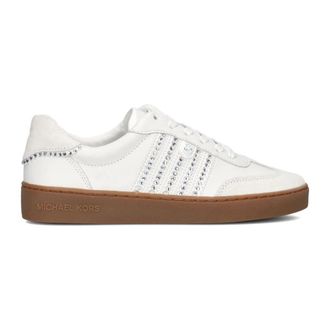 Michael Kors Wei&szlig;e Sneaker mit Glitzer - - Shoes - Damen - Wei&szlig; - 37 EU