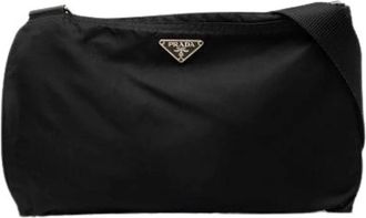Prada Pre-owned Nylon Crossbody Bag - - Pre-owned - Damen - Schwarzk - ONE SIZE