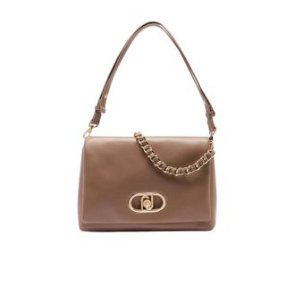 Liu Jo Umh&auml;ngetasche mit Klappe und Kettenhenkel - - Bags - Damen - Braun - ONE SIZE