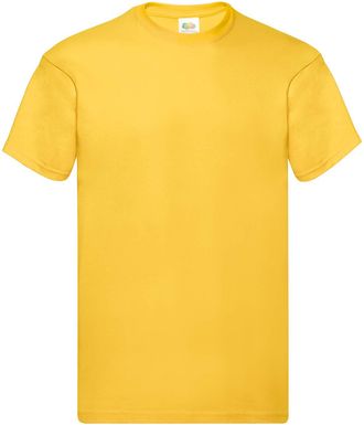 Fruit Of The Loom Herren Screen Stars Original T-Shirt (3XL) (Sonnenblumengelb)