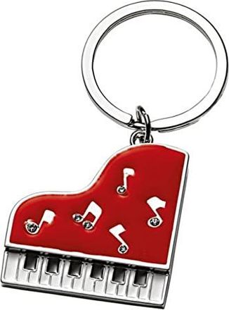 TEN Porte-cl&eacute;s piano rouge cod.EL7918 cm 8x3,9x0,5h by Varotto & Co