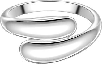 Glanzst&uuml;cke M&uuml;nchen Ring - Sterling Silber Ring - Gr. 48 - in Silber - f&uuml;r Damen